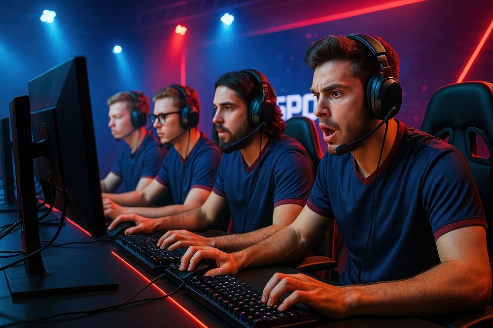 Intense esports gaming competition. | Free Photo - rawpixel