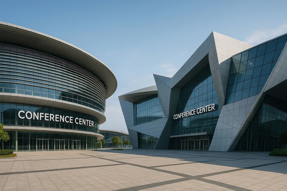 Modern architectural conference centers | Free Photo - rawpixel