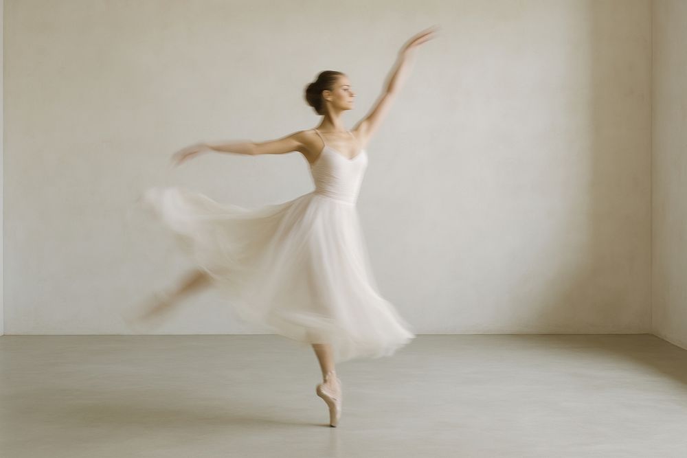 Graceful ballet dancer spinning. | Free Photo - rawpixel