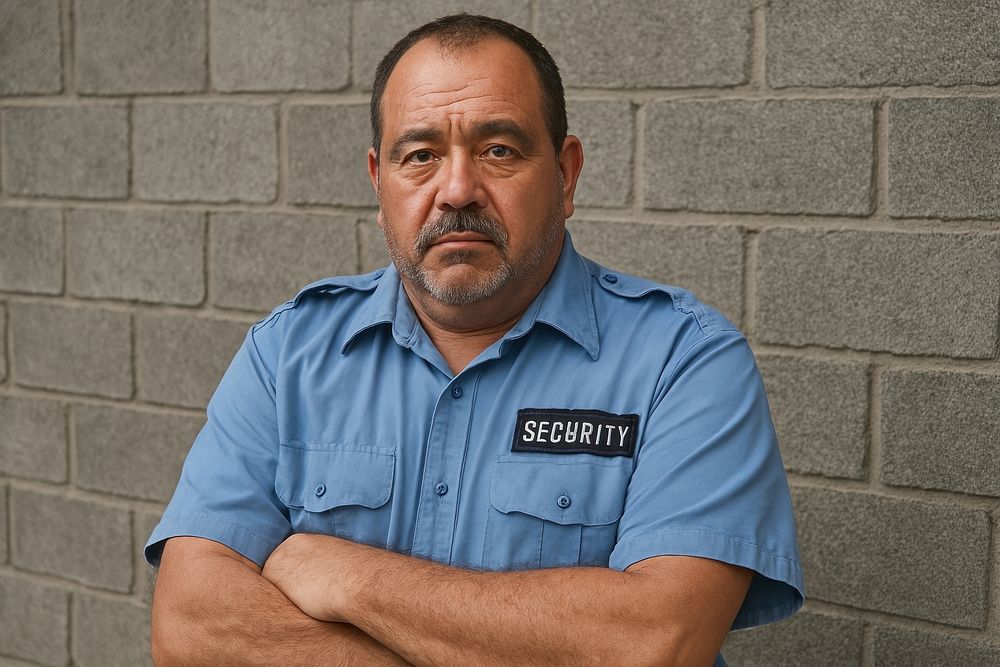 Serious security guard portrait. | Free Photo - rawpixel