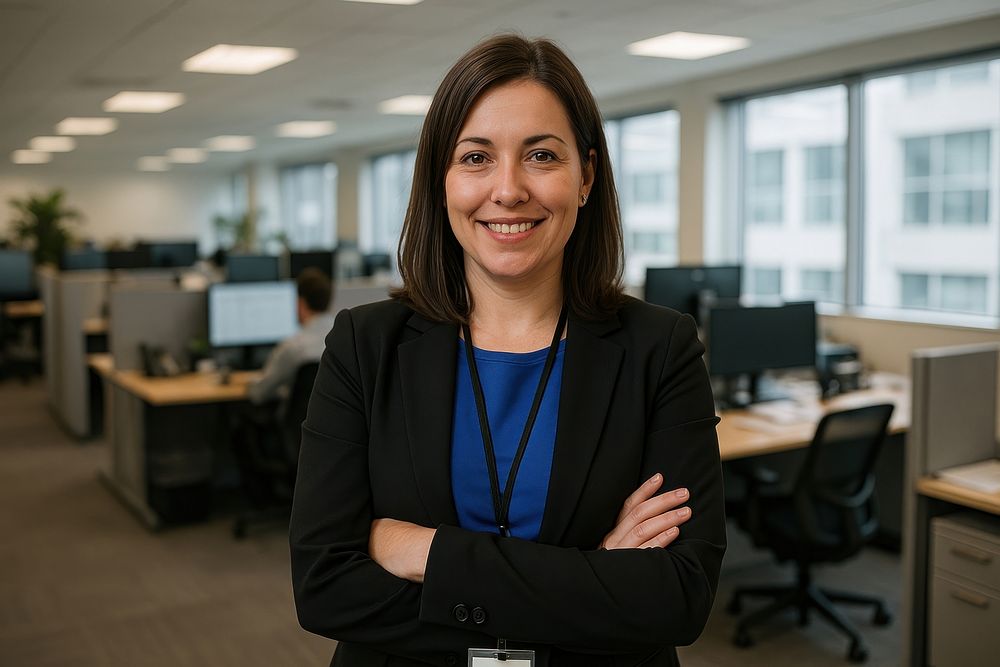 Confident professional in office | Free Photo - rawpixel