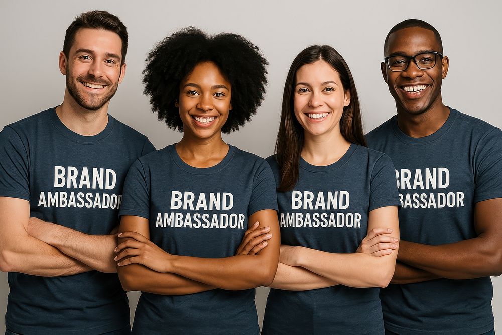 Diverse brand ambassadors smiling together. | Free Photo - rawpixel