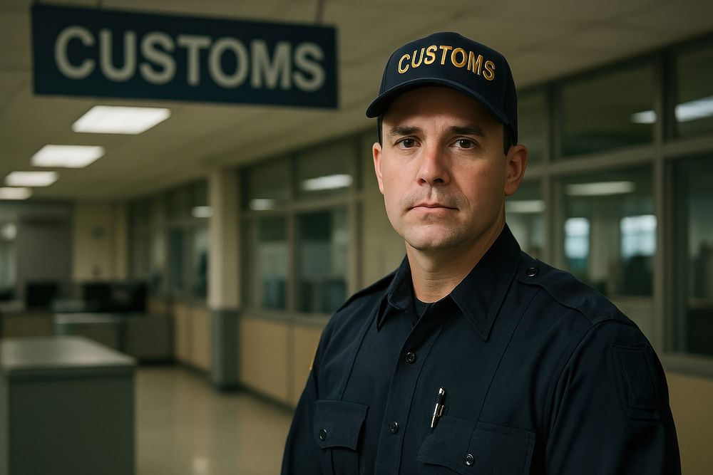 Customs officer in uniform | Free Photo - rawpixel