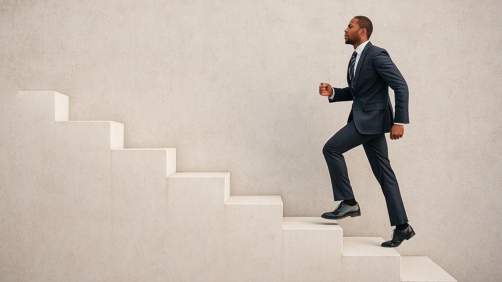 Professional ascending career steps | Free Photo - rawpixel
