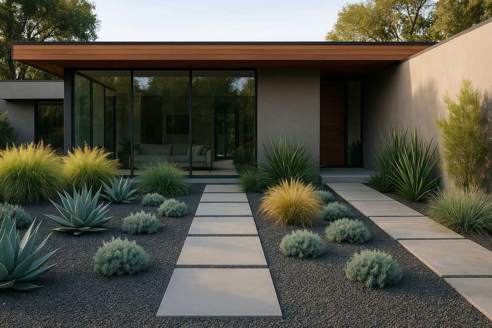 Modern desert landscape architecture | Free Photo - rawpixel