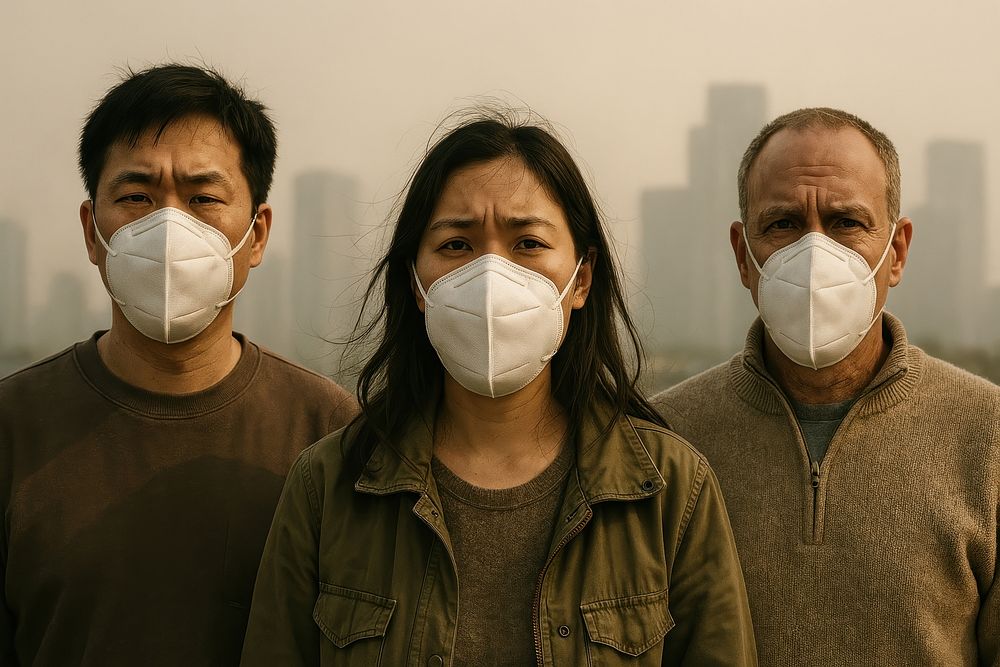 Urban air pollution masks | Free Photo - rawpixel