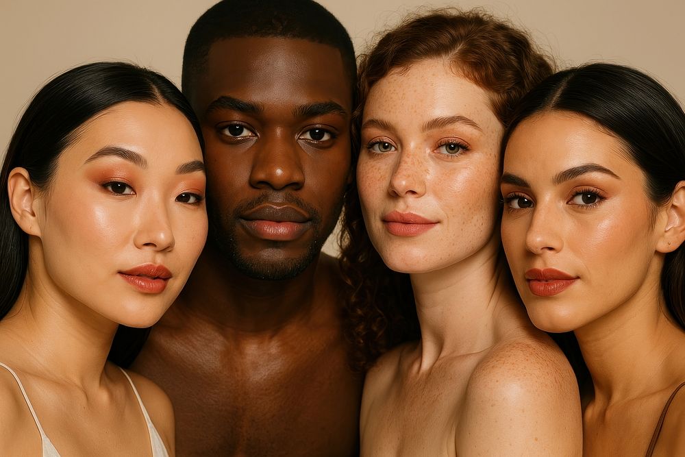 Diverse beauty, radiant skin | Free Photo - rawpixel