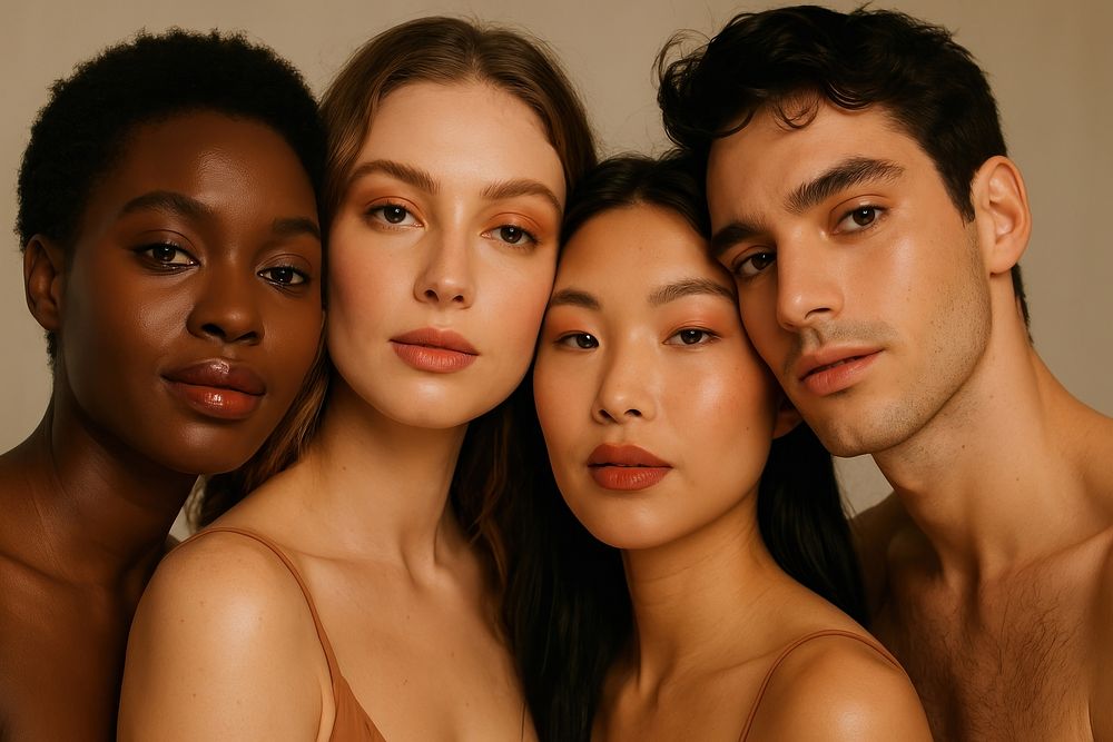 Diverse beauty models together | Free Photo - rawpixel
