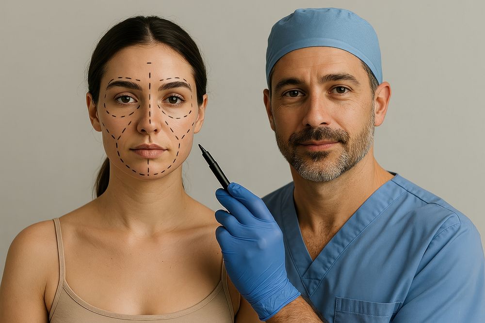 Cosmetic surgery preparation scene. | Free Photo - rawpixel