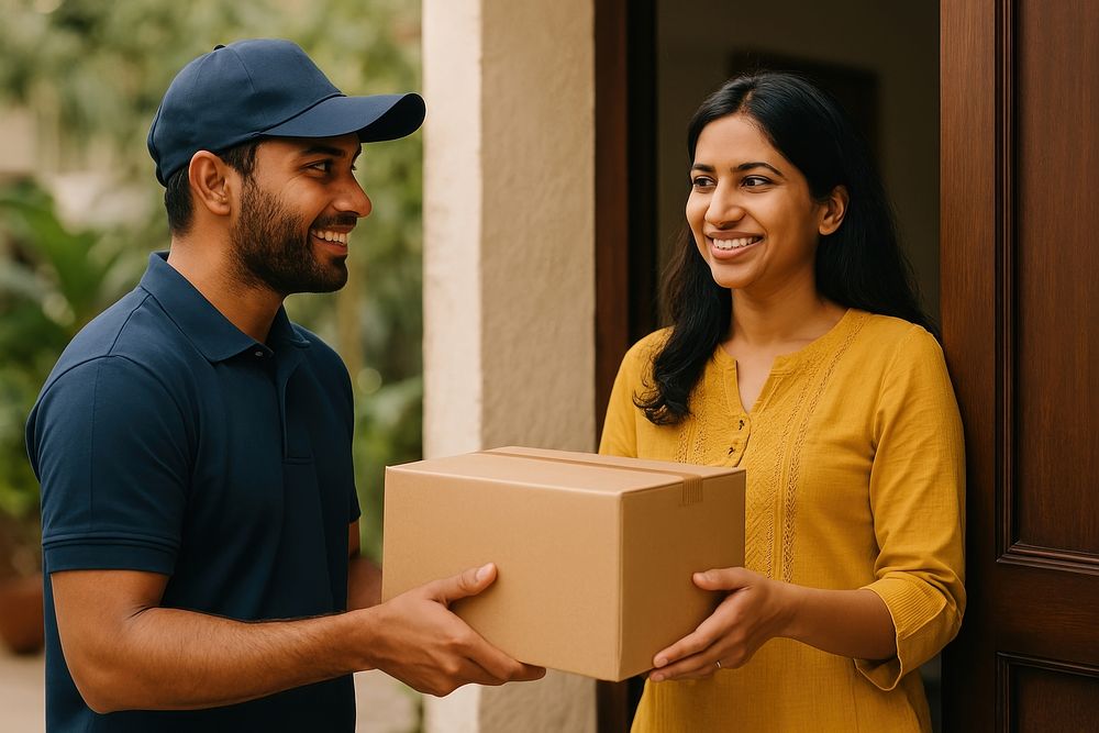 Delivery service customer satisfaction. | Free Photo - rawpixel