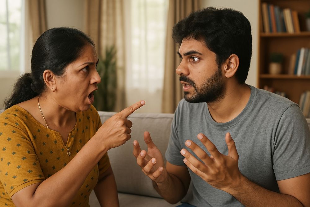 Intense argument between family members | Free Photo - rawpixel