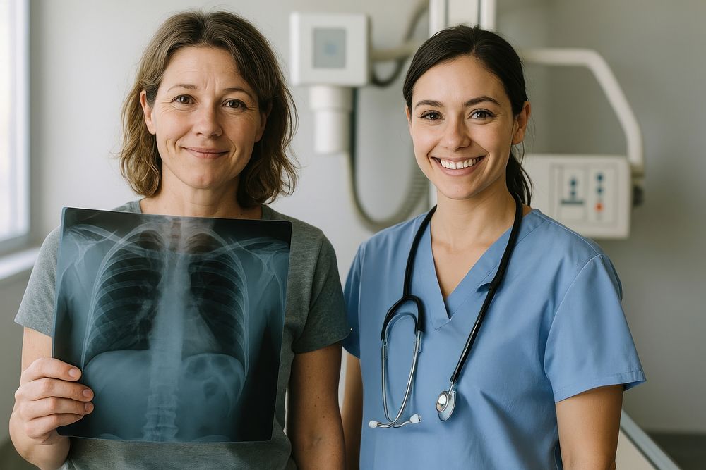 Radiology teamwork smiling professionals | Free Photo - rawpixel
