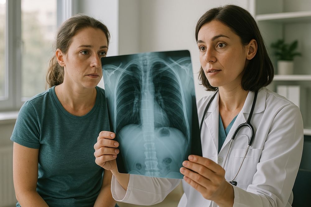 Doctor examining chest X-ray | Free Photo - rawpixel