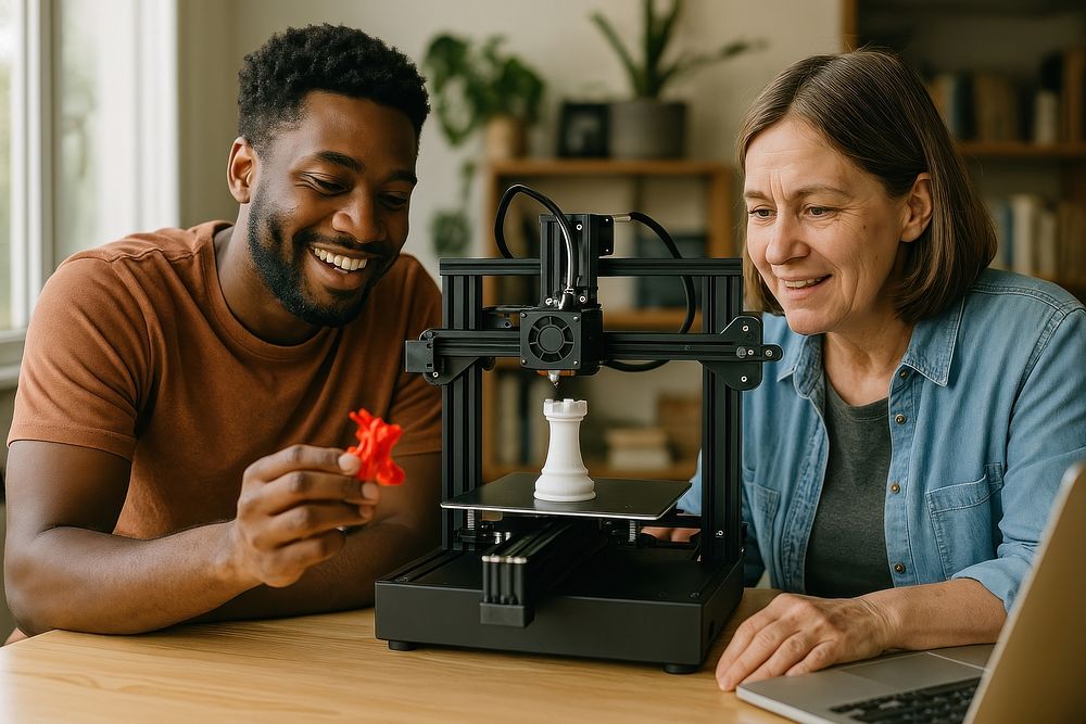 Creative 3D printing collaboration. | Free Photo - rawpixel