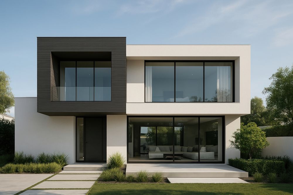 Modern minimalist architectural design. | Free Photo - rawpixel