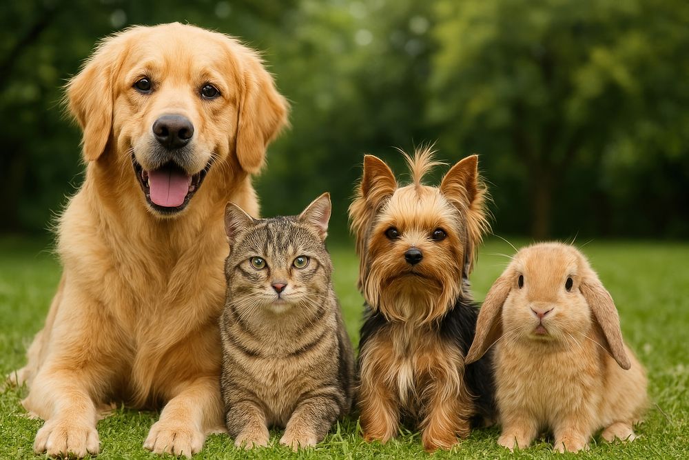 Pets together in harmony | Free Photo - rawpixel