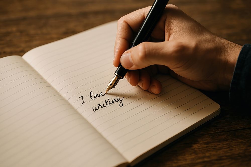 Handwriting notebook pen creativity | Free Photo - rawpixel