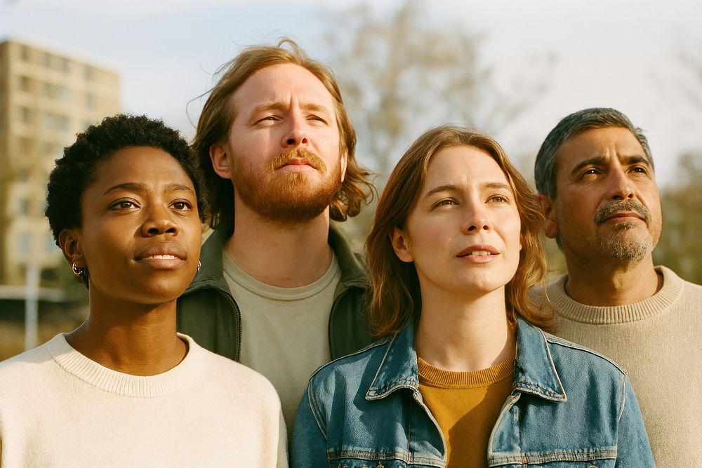 Diverse group looking forward | Free Photo - rawpixel