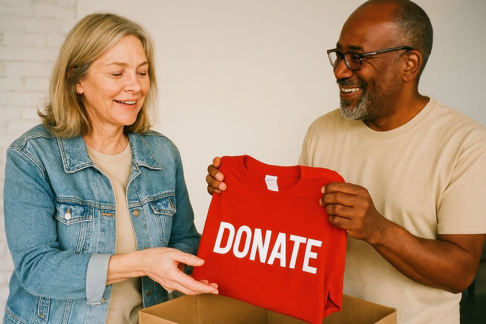 Charity donation teamwork happiness. | Free Photo - rawpixel