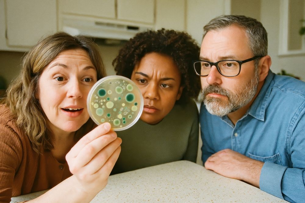 Curious scientists examining bacteria. | Free Photo - rawpixel