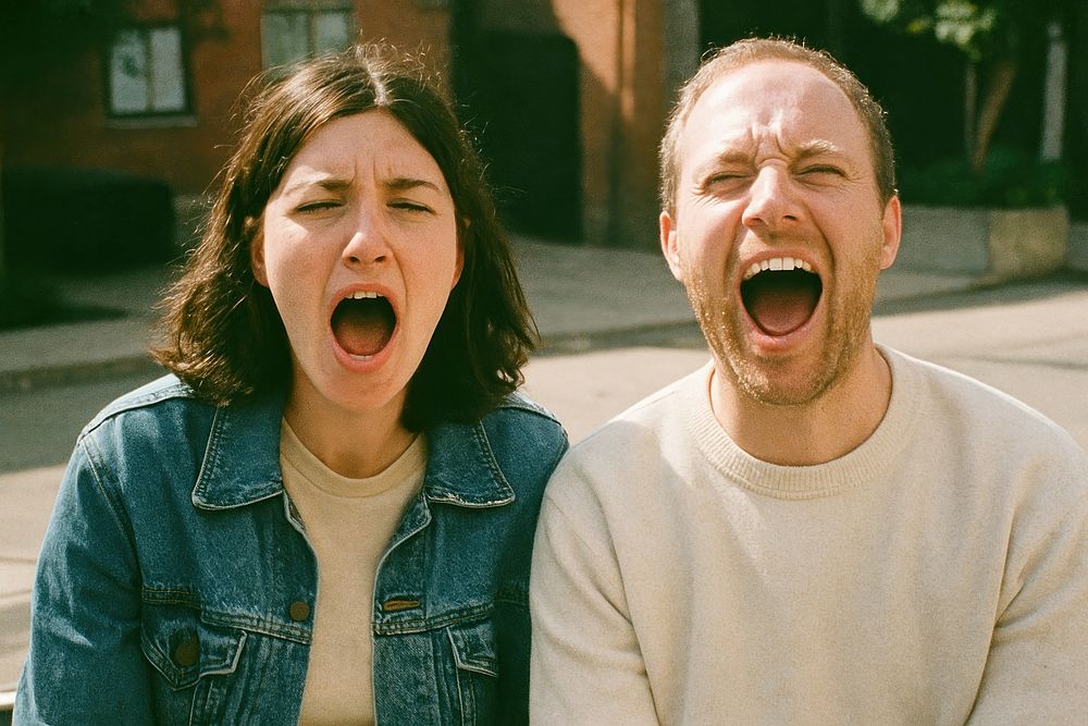 Joyful friends outdoor expression | Free Photo - rawpixel