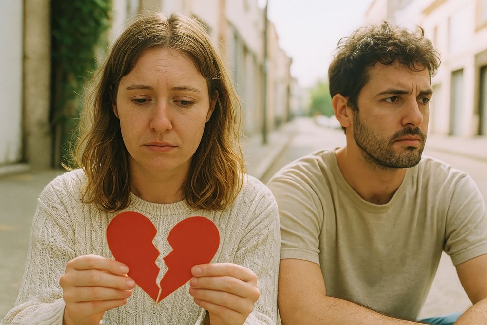 Heartbreak emotions captured outdoors. | Free Photo - rawpixel