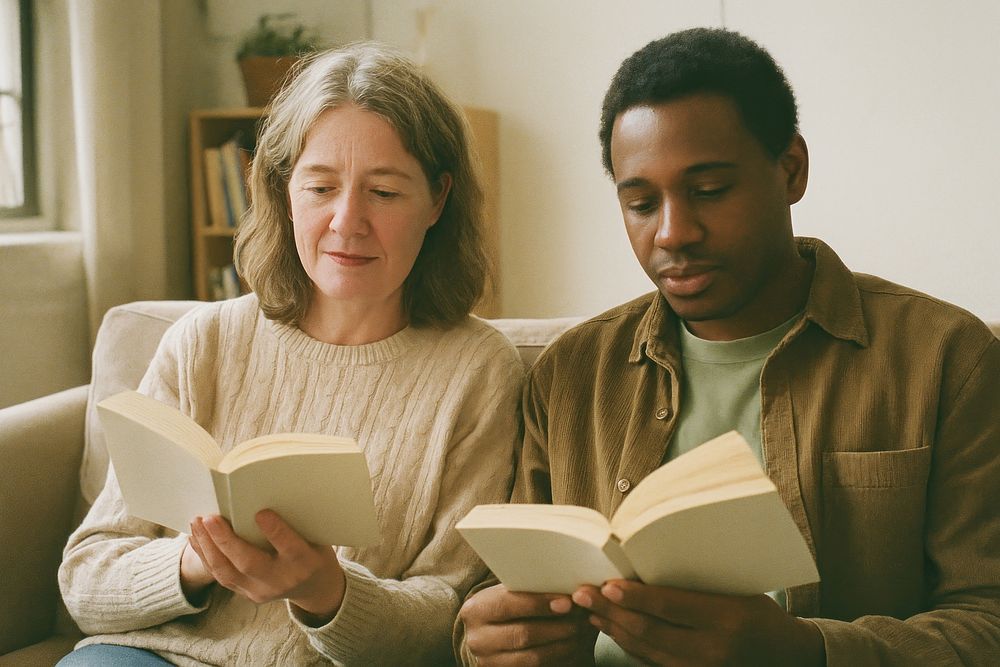 Diverse people reading books together. | Free Photo - rawpixel