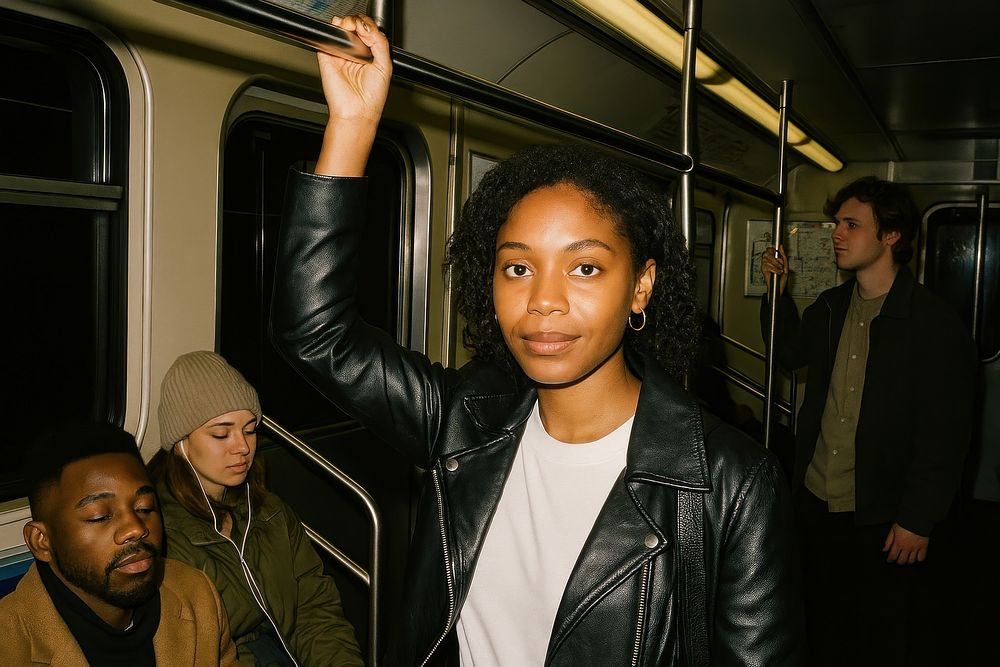 Commuters traveling subway train | Free Photo - rawpixel