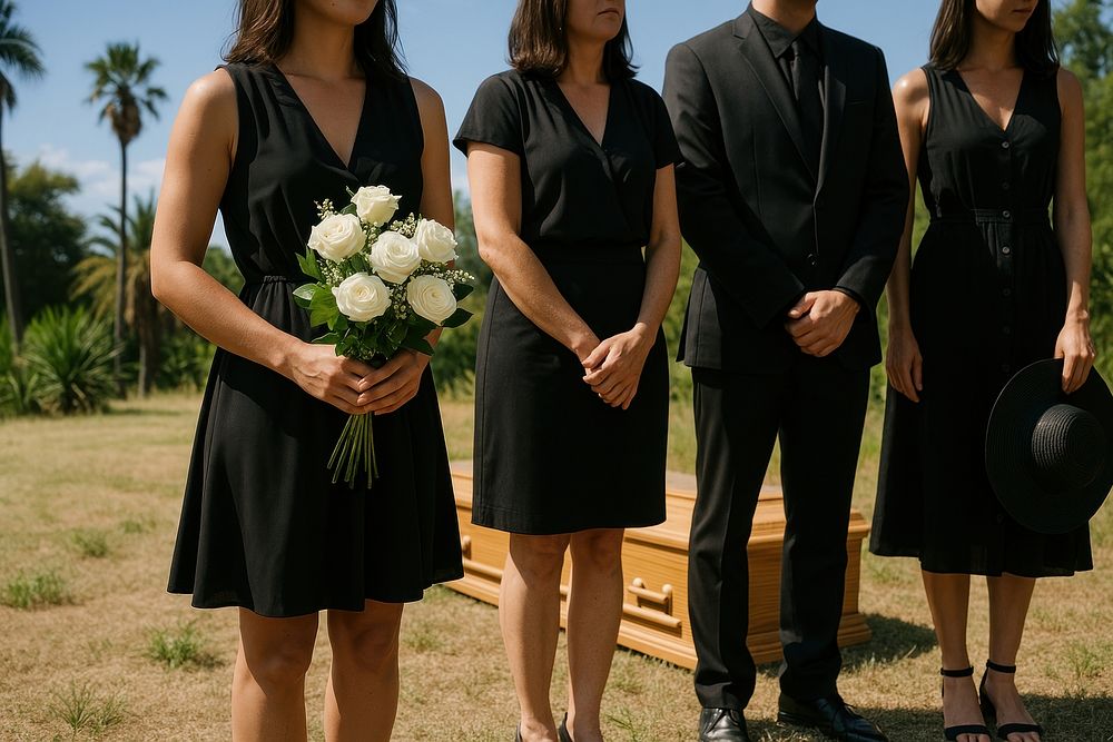 Somber funeral ceremony outdoors | Free Photo - rawpixel