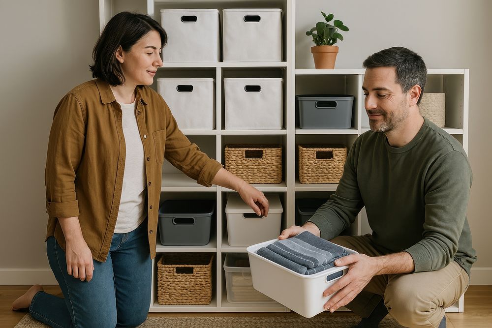 Organized home storage solutions | Free Photo - rawpixel