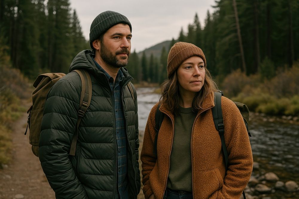 Couple exploring nature together. | Free Photo - rawpixel