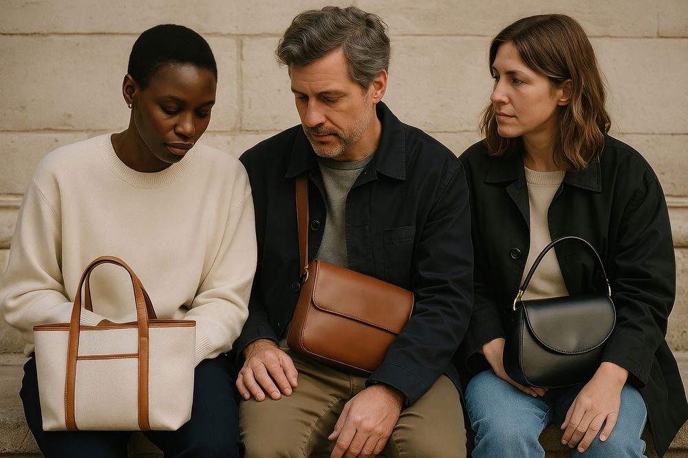 Stylish diverse group bags | Free Photo - rawpixel