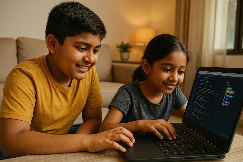 Children coding on laptop | Free Photo - rawpixel