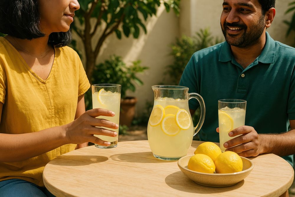 Refreshing lemonade outdoor gathering | Free Photo - rawpixel