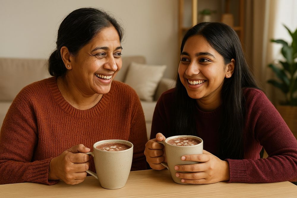 Joyful bonding over coffee | Free Photo - rawpixel