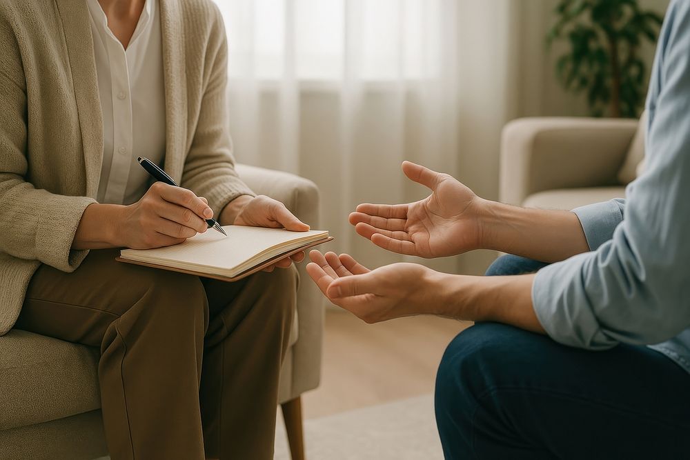 Therapist and client session | Free Photo - rawpixel
