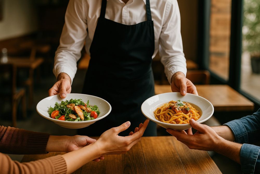 Delicious dining experience shared. | Free Photo - rawpixel