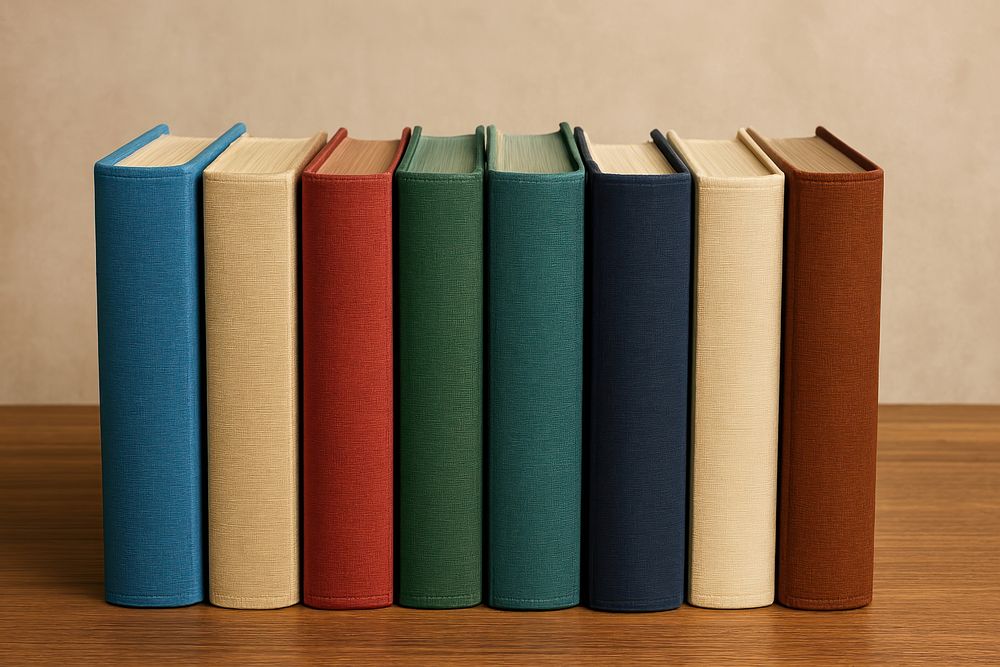 Colorful books neatly aligned | Free Photo - rawpixel