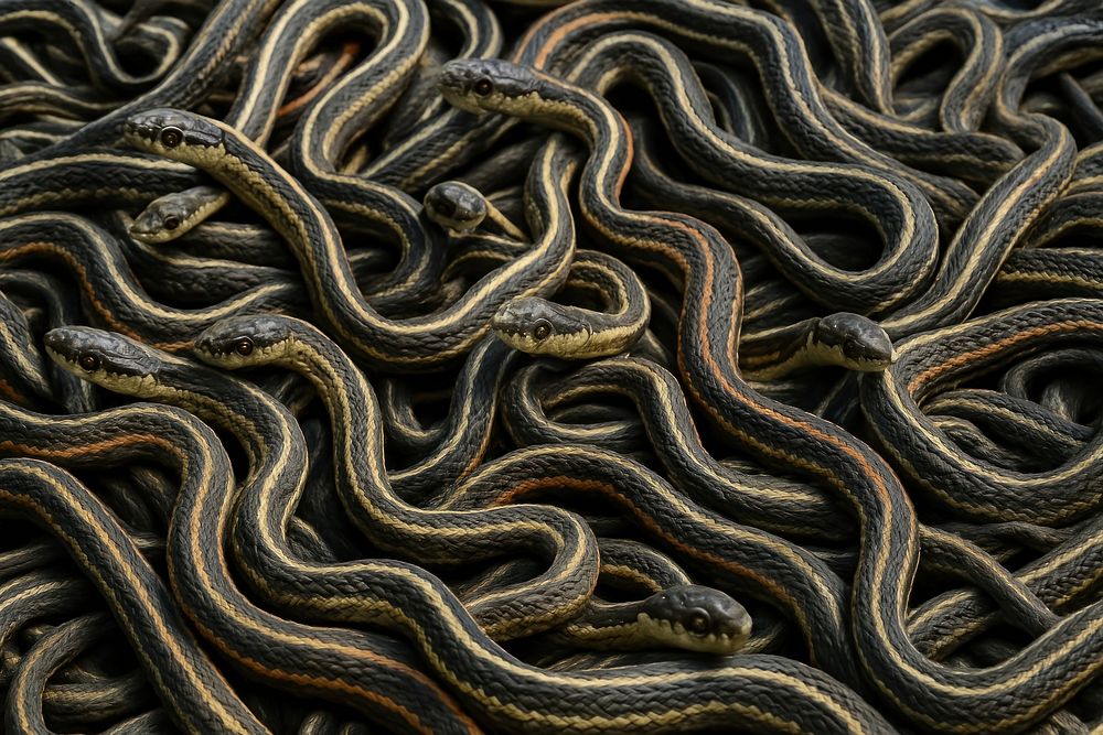 Tangled garter snakes mass | Free Photo - rawpixel