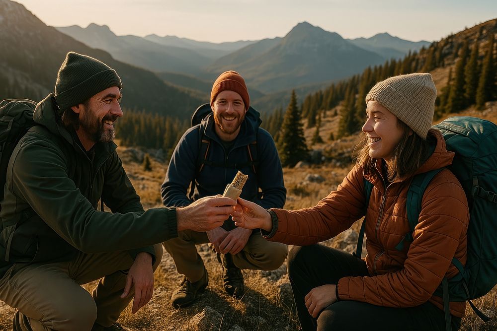 Friends enjoying nature hike | Free Photo - rawpixel