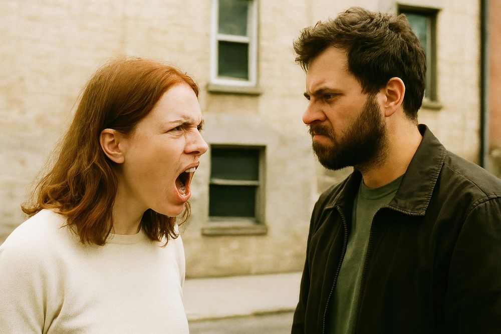 Couple arguing intense emotions | Free Photo - rawpixel