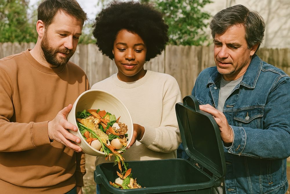 Eco-friendly composting with community | Free Photo - rawpixel