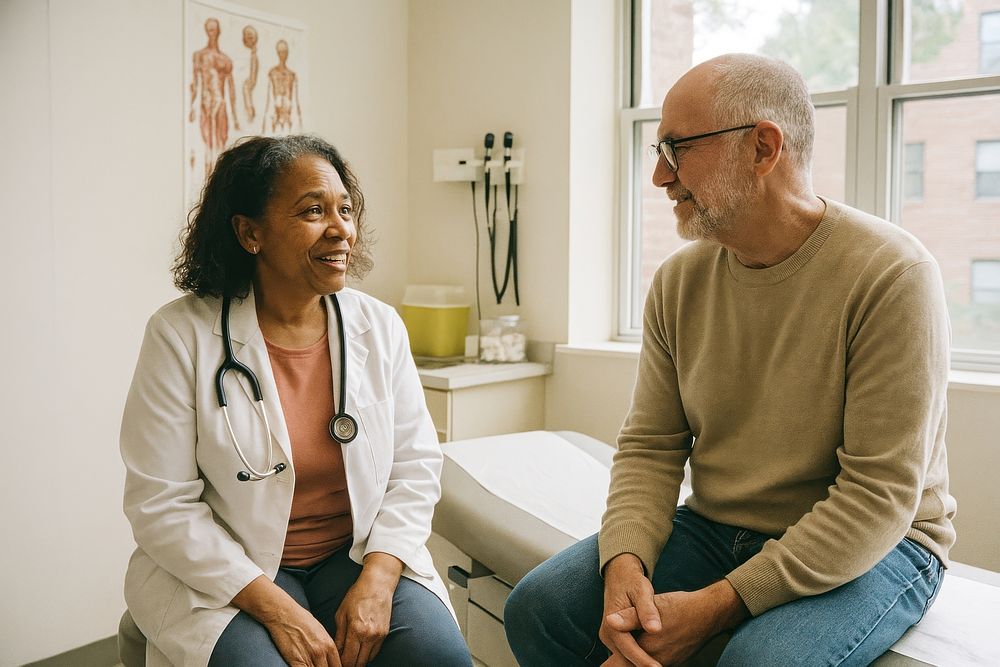 Doctor patient consultation room interaction | Free Photo - rawpixel