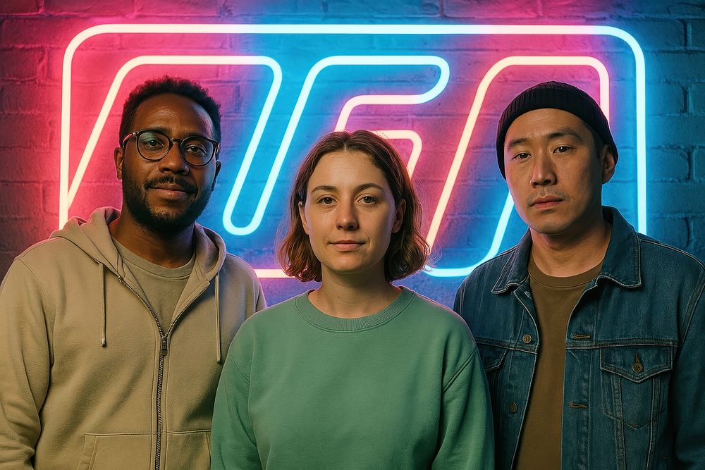 Diverse group neon sign | Free Photo - rawpixel