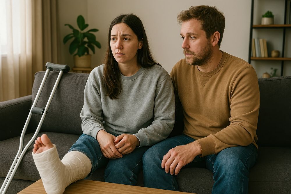 Injury support couple together. | Free Photo - rawpixel