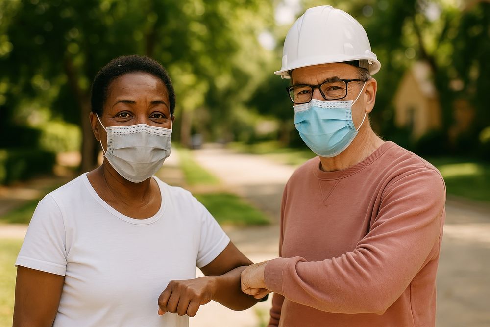Safety handshake construction site | Free Photo - rawpixel