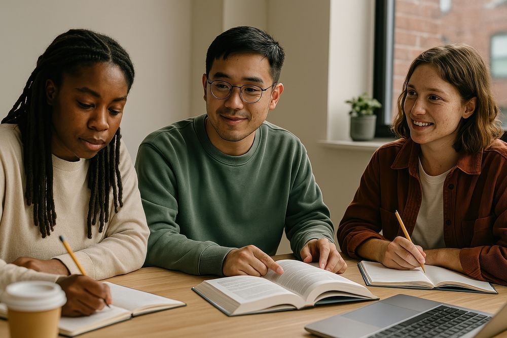 Diverse students studying together | Free Photo - rawpixel