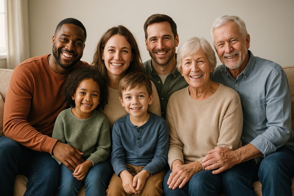 Diverse family joyful together | Free Photo - rawpixel