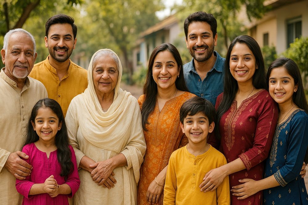 Happy multigenerational family gathering | Free Photo - rawpixel