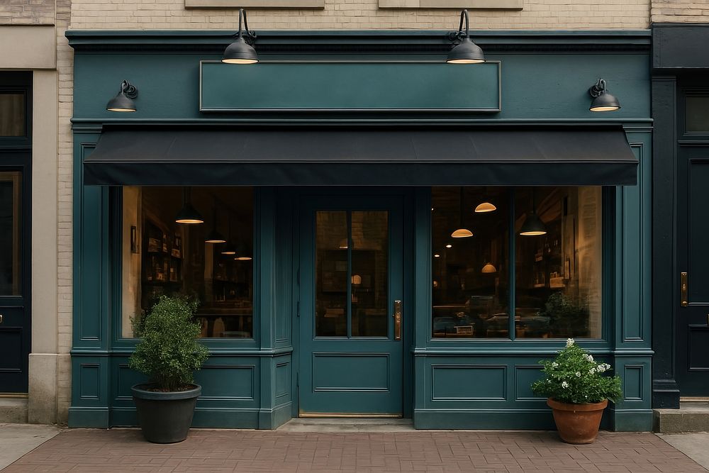 Charming urban storefront facade | Free Photo - rawpixel